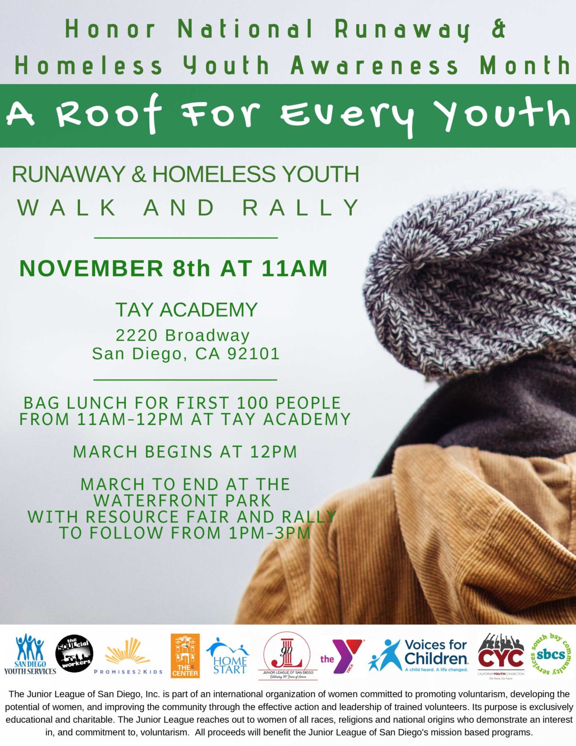 Runaway Homeless Youth Flyer | San Diego Youth Services